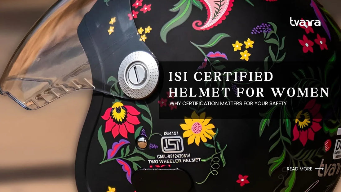 ISI Certified Helmet for Women | Why It Matters – Tvarra