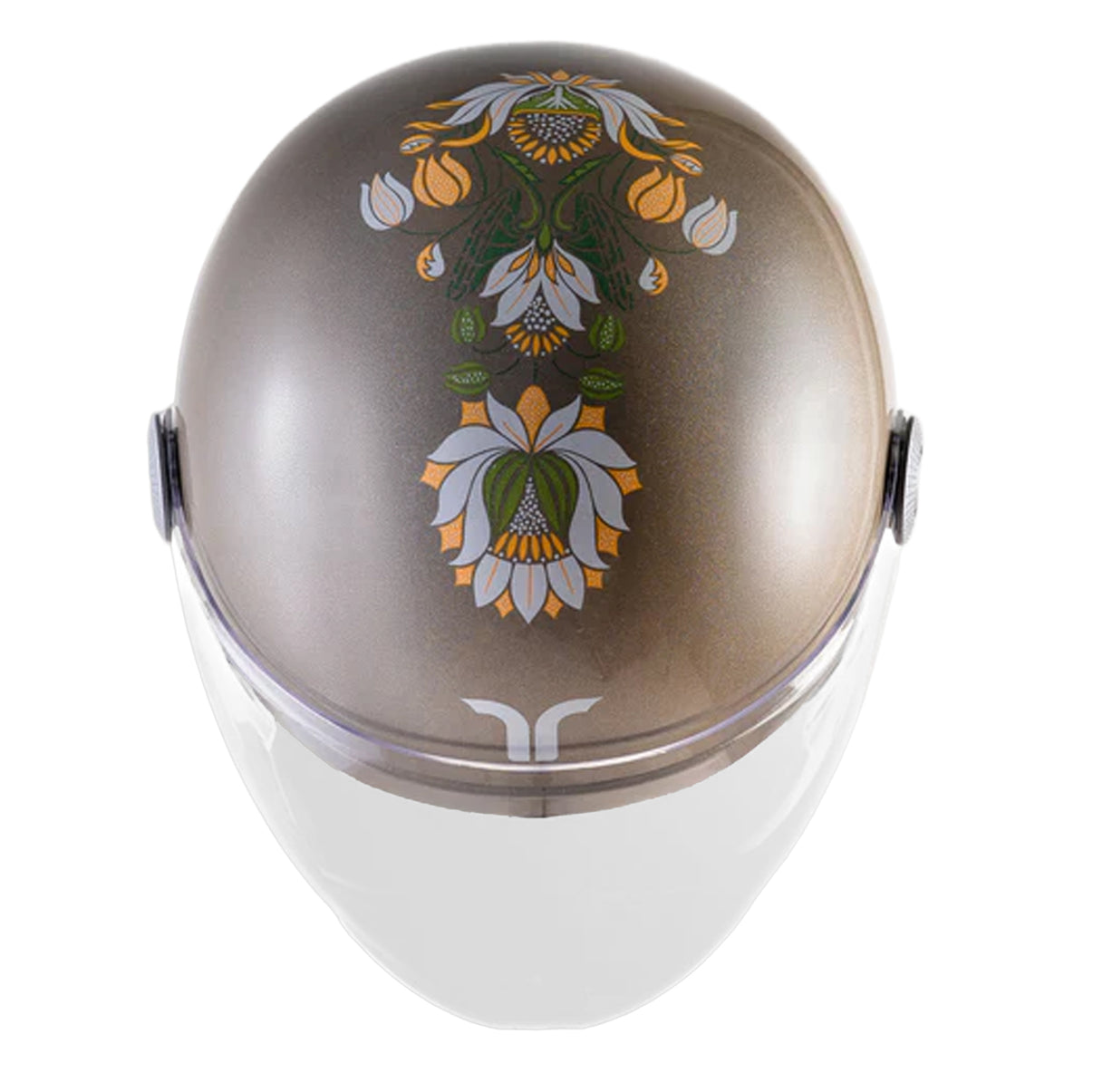 Ladies Bike Helmet - Lotus Champagne Gold | Tvarra